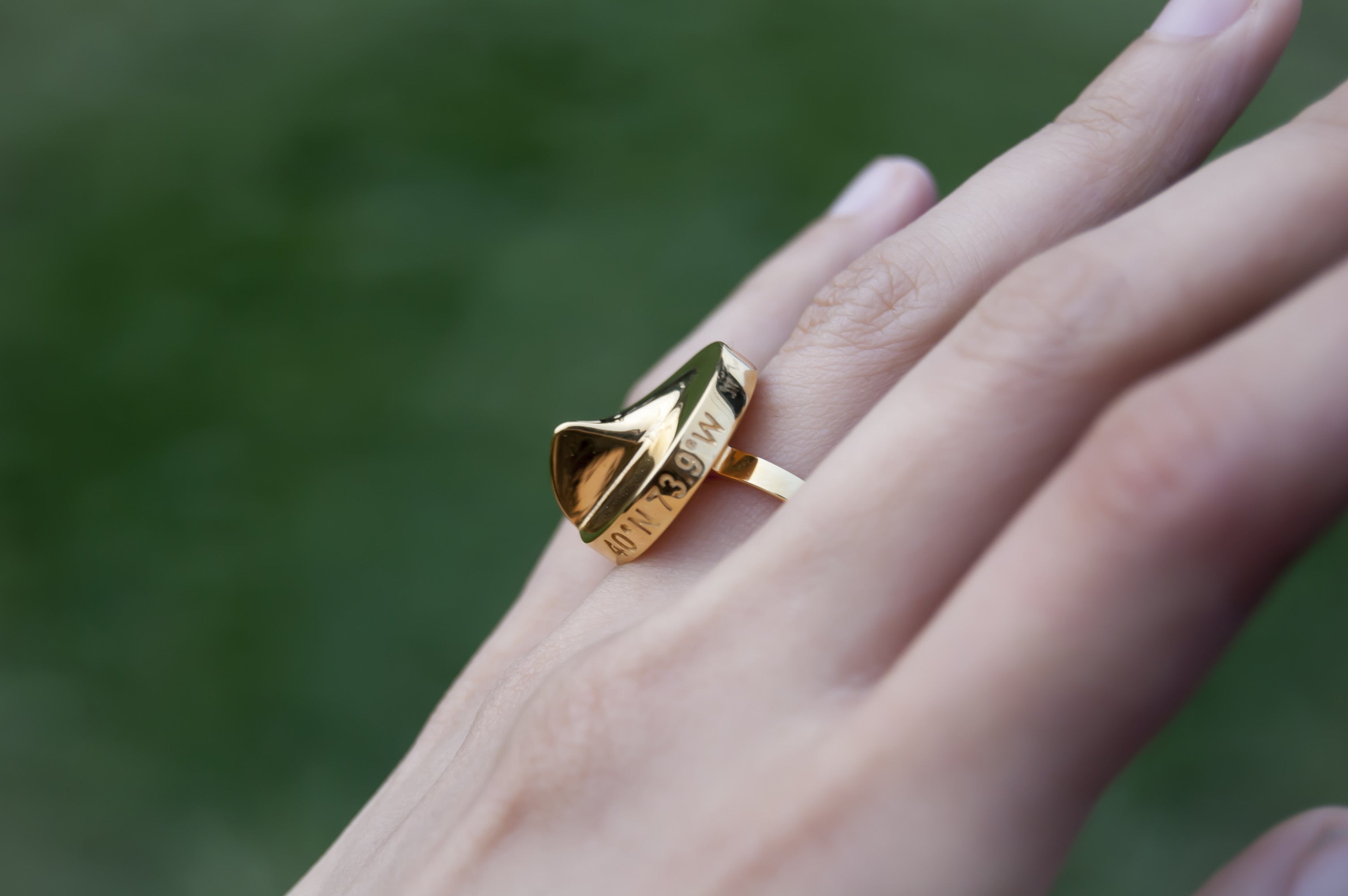 Heliodon Ring in Gold – PLAITLY